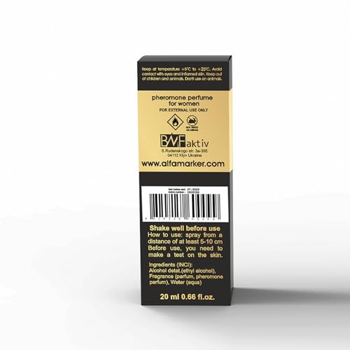 ALFAMARKER Perfume for Women. Spray Long Lasting Fragrance. (0.68 fl.oz, Pheromone Women Inside)
