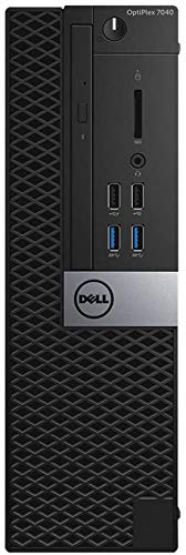 Dell Optiplex 7040 Small Form Factor Desktop PC, Intel Core i5-6500, 16GB Ram, 2TB SATA Drive + 256GB SSD WiFi, DVD-RW, 24-inch LCD, Windows 10 Pro (Renewed)