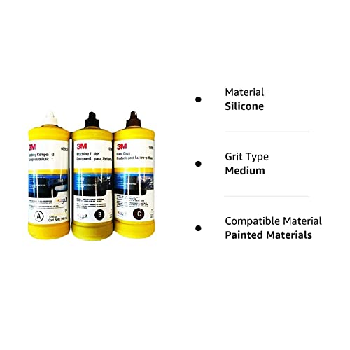 3M BUFFING & POLISHING Compound Hand Glaze Package 5973 5996 5990