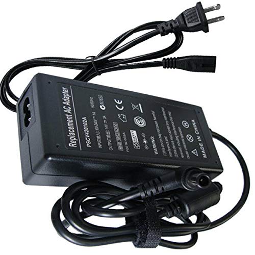 AC Adapter for Compatible with Samsung S22F350 S22F350FH S22F350FHN S24F350F S24F350FHN S27F350 S27F350FH S32F351 S32F351FUN LED Monitor Power Supply Cord