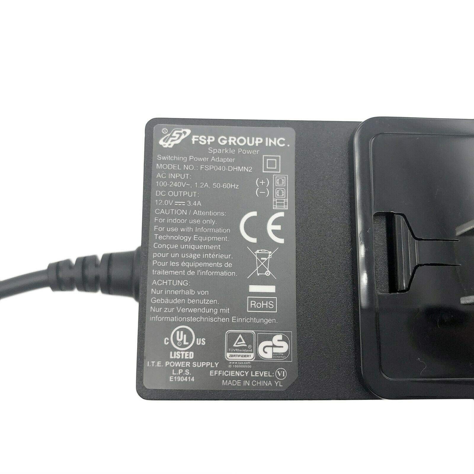 Tekswamp FSP FSP040-DHMN2 Switching Power Adapter 12V 3.4A 40.8W