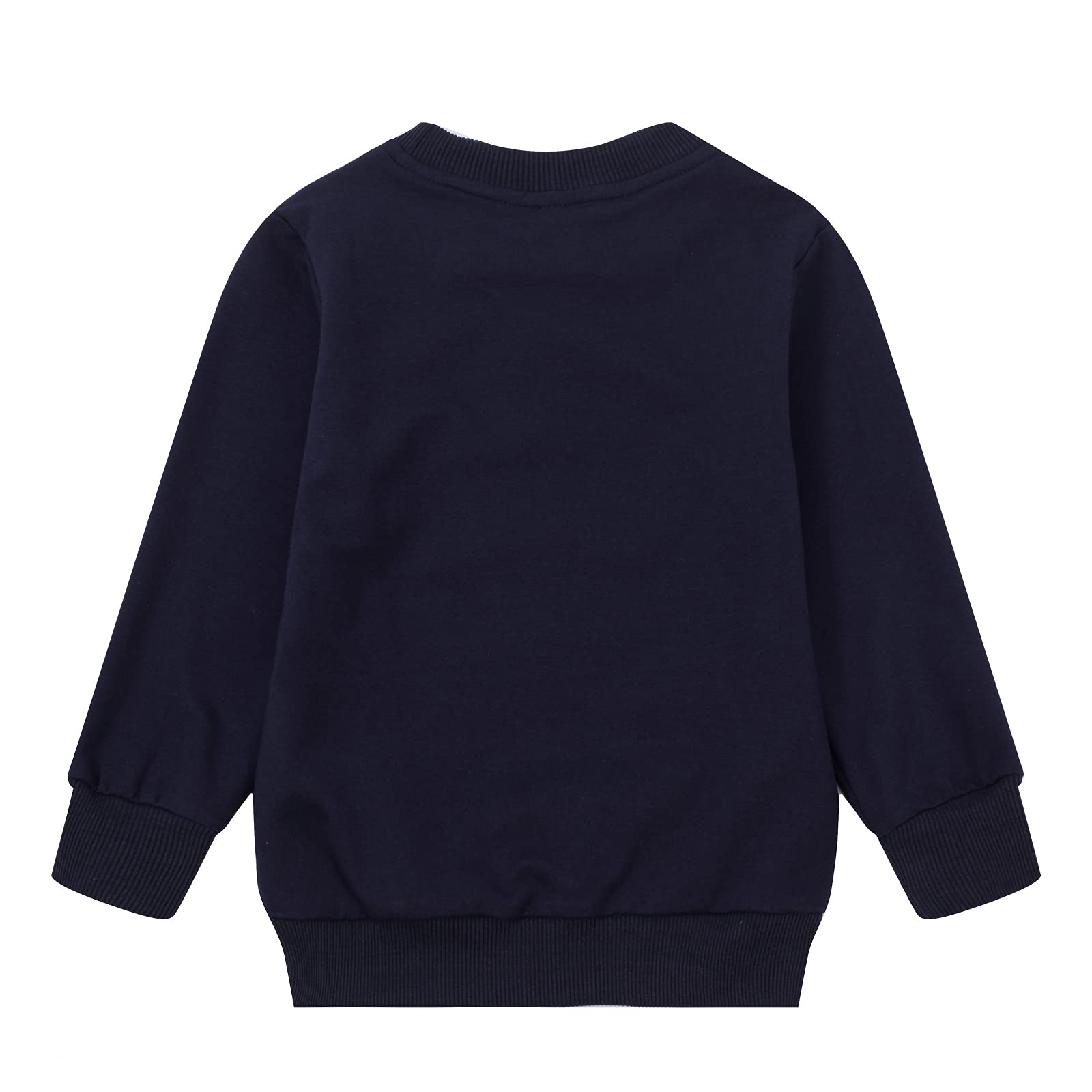 Akyzic Boys Space Galaxy Sweatshirts Cool Planet Fleece Sweater Toddler Pullover Tops Long Sleeve Crewneck Kids Solar System Shirt 6t / 130