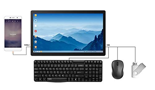 YILETEC YL-156MC4K 15.6" UHD 3840X2160 Metal Frame Capacitive Touchscreen IPS Built in Speakers USB Type-C HDMI 2.0,HDMI 1.4X1 DP1.2AX1,VGAX1,USB 2.0X3