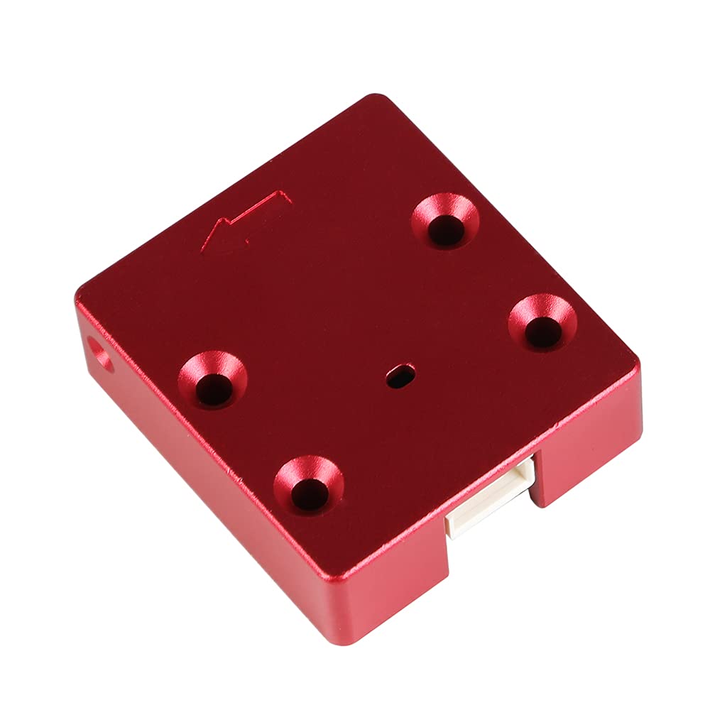 Aluminum 3D Printer Parts Filament Break Module Detector Sensor Run Out Pause Monitor for Creality CR-10 V3 V2 / SV03 / CR-10S Pro V2 / CR10 Max/Ender 3 Max/Ender-6 /CR-3040 Pro (Filament Sensor)