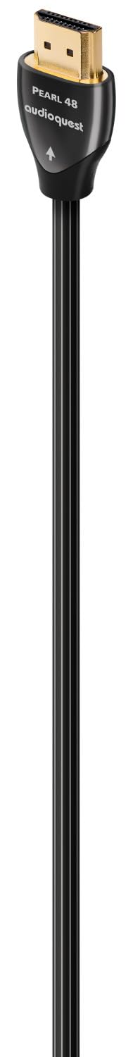 AudioQuest 1.5m Pearl 48 2.1 HDMI Cable - 8K/10K Ultra HD, Gaming, High-Speed, 48Gbps, HDR, eARC