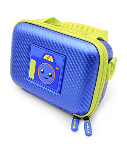 CASEMATIX Camera Case Compatible with Kidizoom PrintCam Printer Camera, Creator Cam Video Camera and Instant Camera Paper Refill Accessories, Includes Blue Case Only