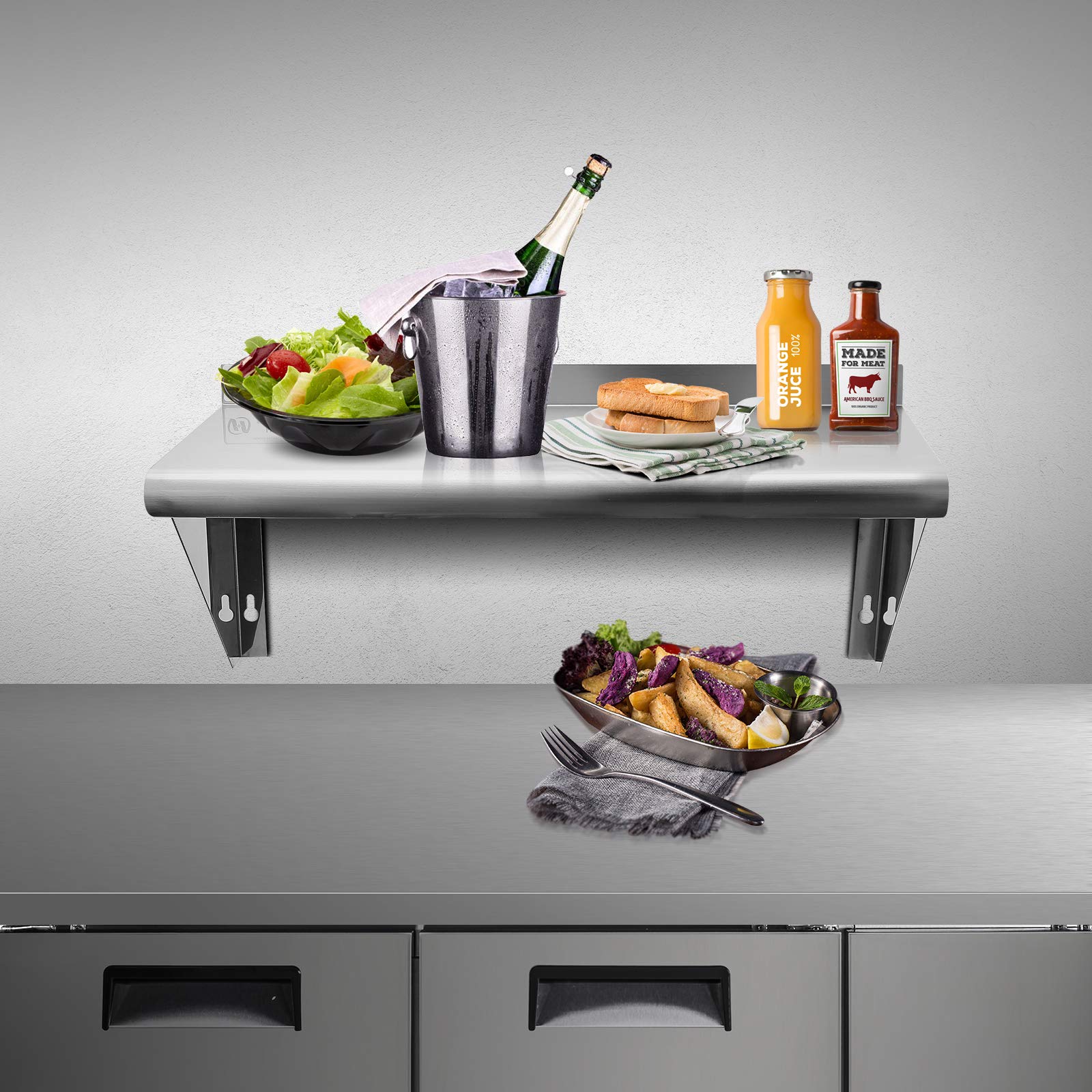 Aplancee 21Pcs Steam Table Pan of Stainless Steel Food Pan