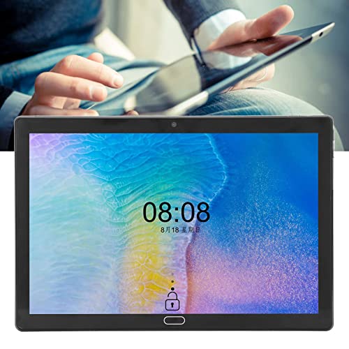 10.1 Inch Android Tablet, 4GB ROM 64GB RAM(128GB Expandable Storage), 5GWIFI 4G Calling Multi Languauge Tablets with IPS HD Screen, 6000mah Battery, 5 Point Touch, Dual Card Dual Standby(US)