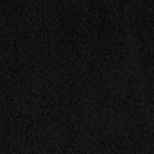 Richlin Fabrics® Yukon Fleece⢠Solid Black (12 Yard Bolt)