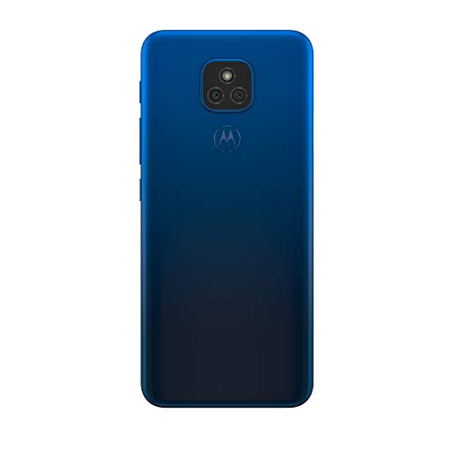 Motorola Moto E7 Plus Dual-SIM 64GB ROM + 4GB RAM (GSM Only | No CDMA) Factory Unlocked 4G/LTE Smartphone (Blue) - International Version