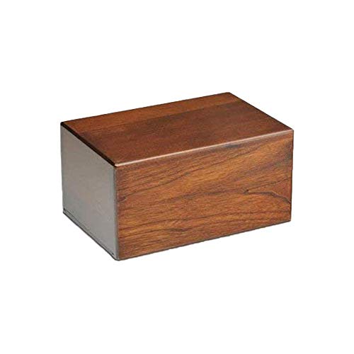 EARTHLY HOME Keepsake Urn for Ashes, Wooden Urn for Human Pet Ash, Funeral Cremation Urn for Ashes Cat Dog Urn, Urns Box for Kids Men Adult, Dog Ashes Urn - Extra Small (5 X 3 X 2 inches), Solid