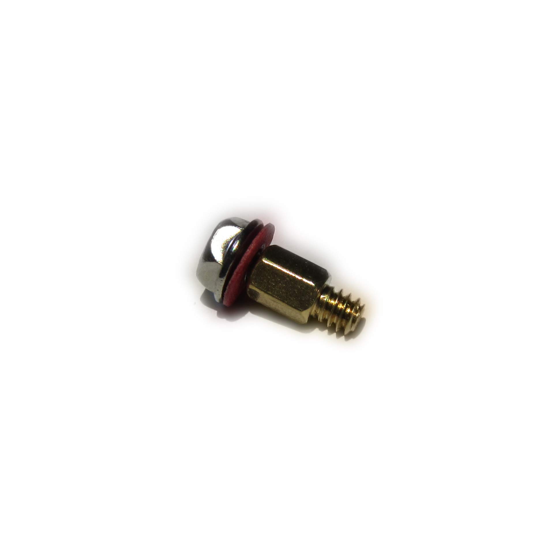 36 PCS - 6/32" Male x 6/32" Female Brass Motherboard Standoff + Screw + Washer