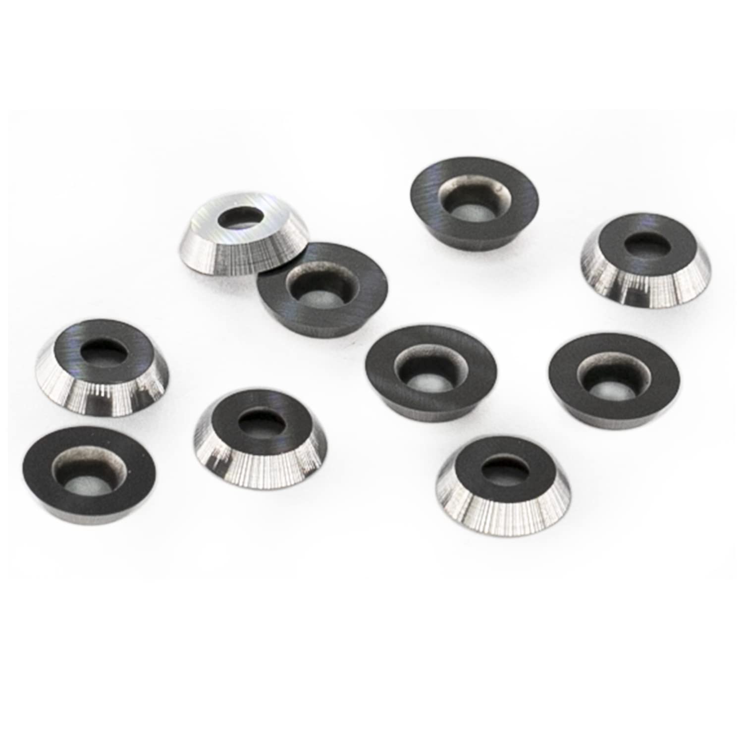 12mm Round Carbide Inserts Cutters Knives Blades 12×2.5mm-30°for Woodworking Lathe Turning 10pcs