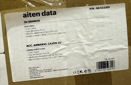 AITEN DATA Acc 3U Drawer Cabinet