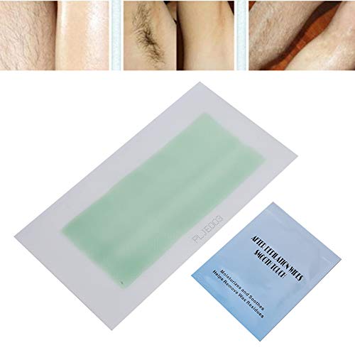 40 Sheet/Pack Disposable Professional Hair Removal Tool Depilatory Paper Epilator Women Wax Strip Paper, Depilatory Strips Paper for Women Men