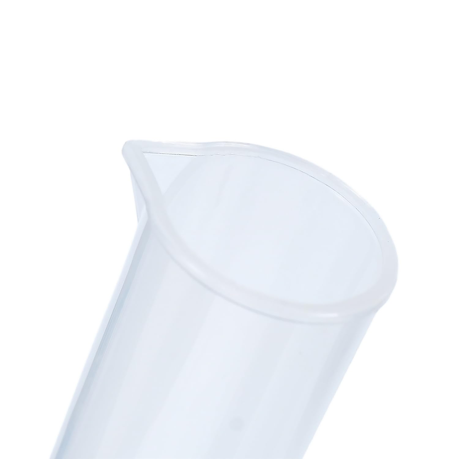 500ml Plastic Measuring Graduated Cylinder, Polypropylene Plastic, 2-Sided Marking, Ideal for Science, School and Home Lab, HUAOU, Pack of 1