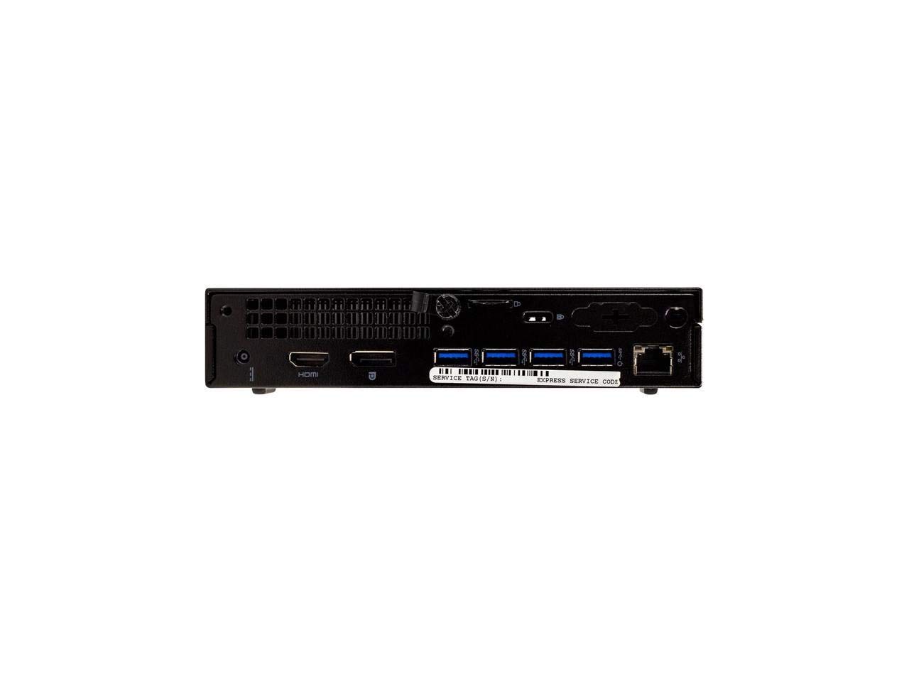 Dell OptiPlex 7040 Ultra Small Business PC Desktop Computer, Intel Quad Core i5, 8GB RAM, 500GB HDD, Windows 10 Pro, 23.6 FHD LED Monitor, 16GB Flash Drive, Wireless Keyboard & Mouse, WiFi (Renewed)