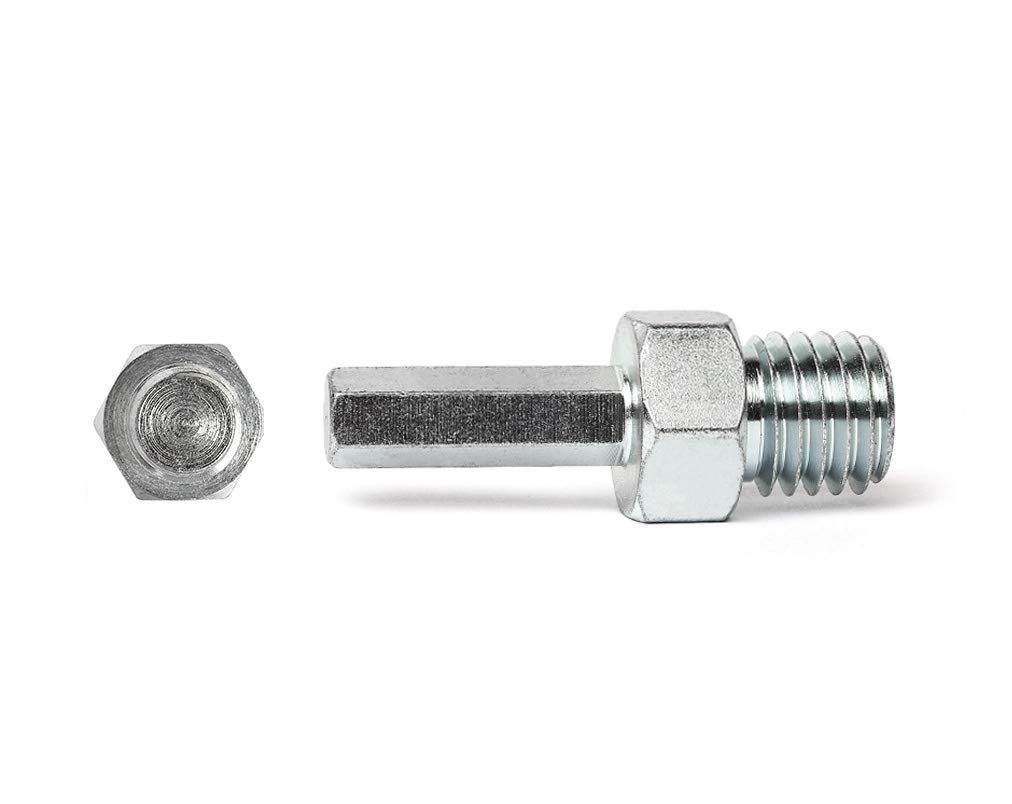 5/8-11" Drill Adapter to 3/8" Hexagon Shank for Core Drill Bit/Backer Pad