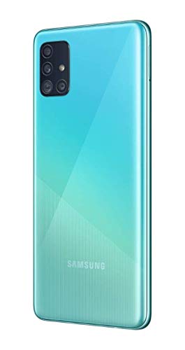 Samsung Galaxy A51 SM-A515U - 128GB - Prism Crush Blue (Unlocked) (Single SIM) (Renewed)