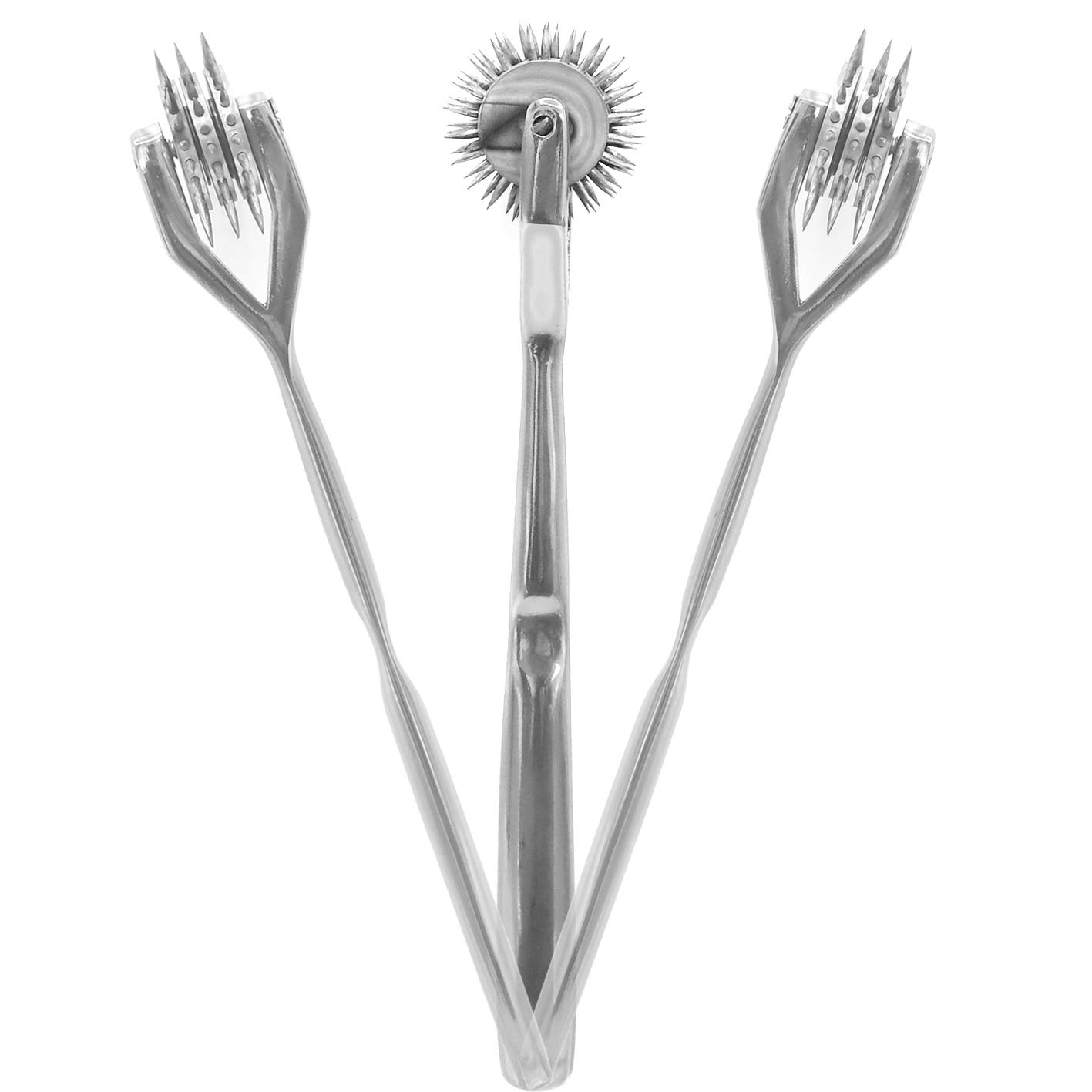 AAProTools Wartenberg Sensory Pinwheel Pin Wheel 3 Head Diagnostic Neurological for Couples