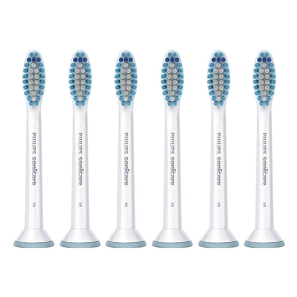Philips Sonicare HX6053/64 (6-Pack) Sensitive Replacement Toothbrush Heads
