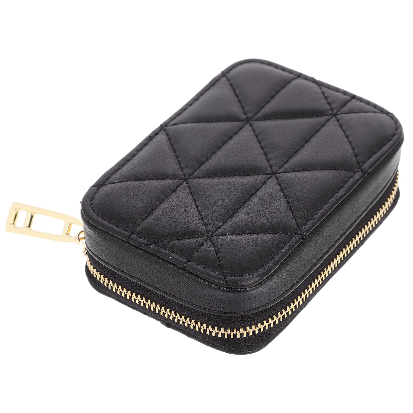 SOIMISS Small Makeup Bag Outdoor Makeup Pouch Lipstick Lip Case Cosmetic Organizer Purse with Mirror for Women