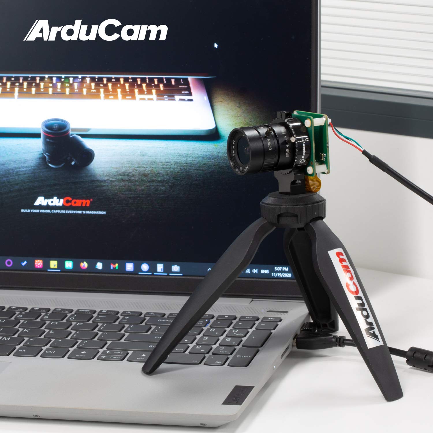 Arducam CSI to USB UVC Camera Adapter Board for Raspberry Pi HQ Camera, 12.3MP IMX477 Camera Board