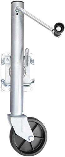 ROAD DAWG Boat Trailer Jack with Single Wheel 6 Inch,1000 Lbs Capacity Swing-Back Bolt-On Heavy Duty Swivel Tongue Trailer Jack,ATR39001MB