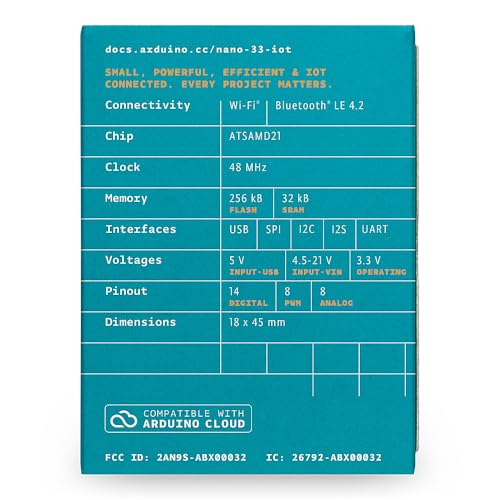 Arduino Nano 33 IoT [ABX00027]