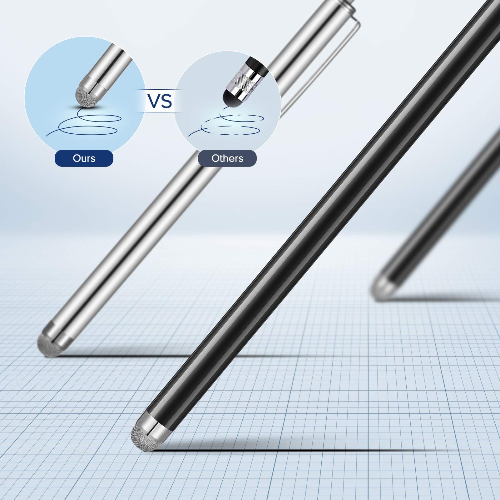 ORIbox Stylus Pen, Fine Point Touch Screen Digital Pencil Compatible for iPad