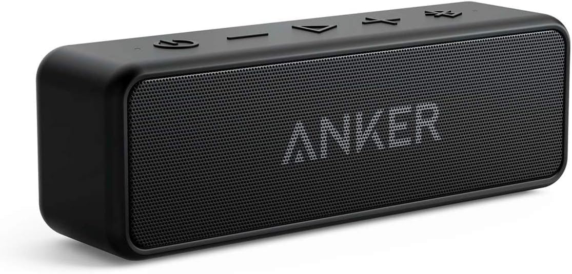 Anker Soundcore 2 Bluetooth Speaker Bundle with Official Travel Case
