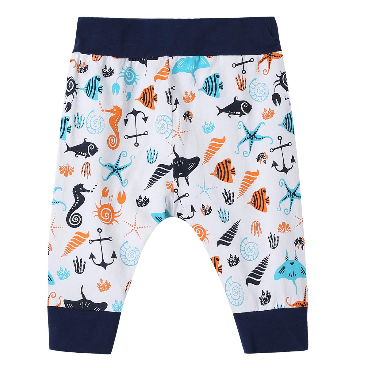 3PCS Baby Boys' Daddy's New Fishing Buddy Outfit Set Short Sleeve Bodysuit, Blue02, 0-3 Months