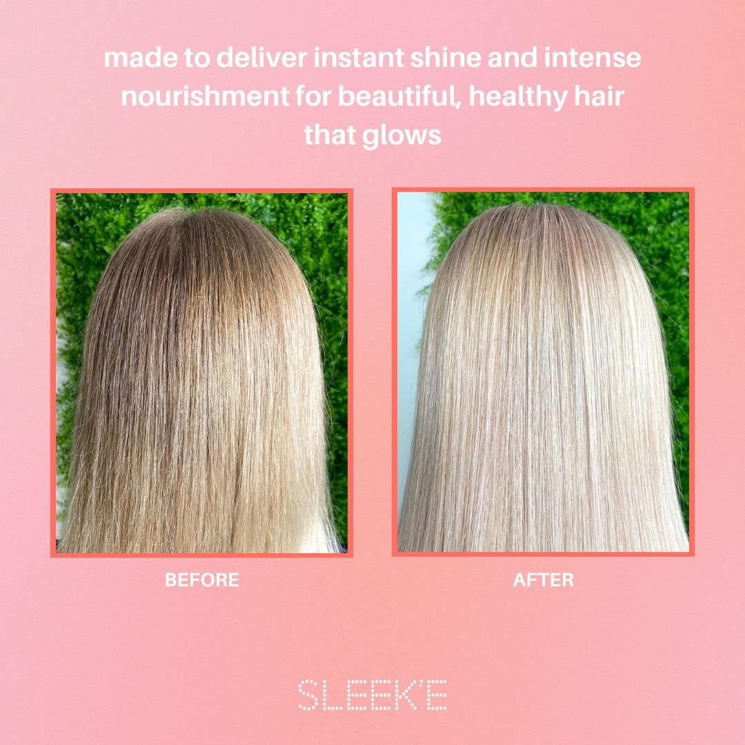 Sleek'e Silk'e Hair Repair Therapy Serum - Controls Frizz for Silky, Shiny, and Smooth finish (50ML/1.7oz)