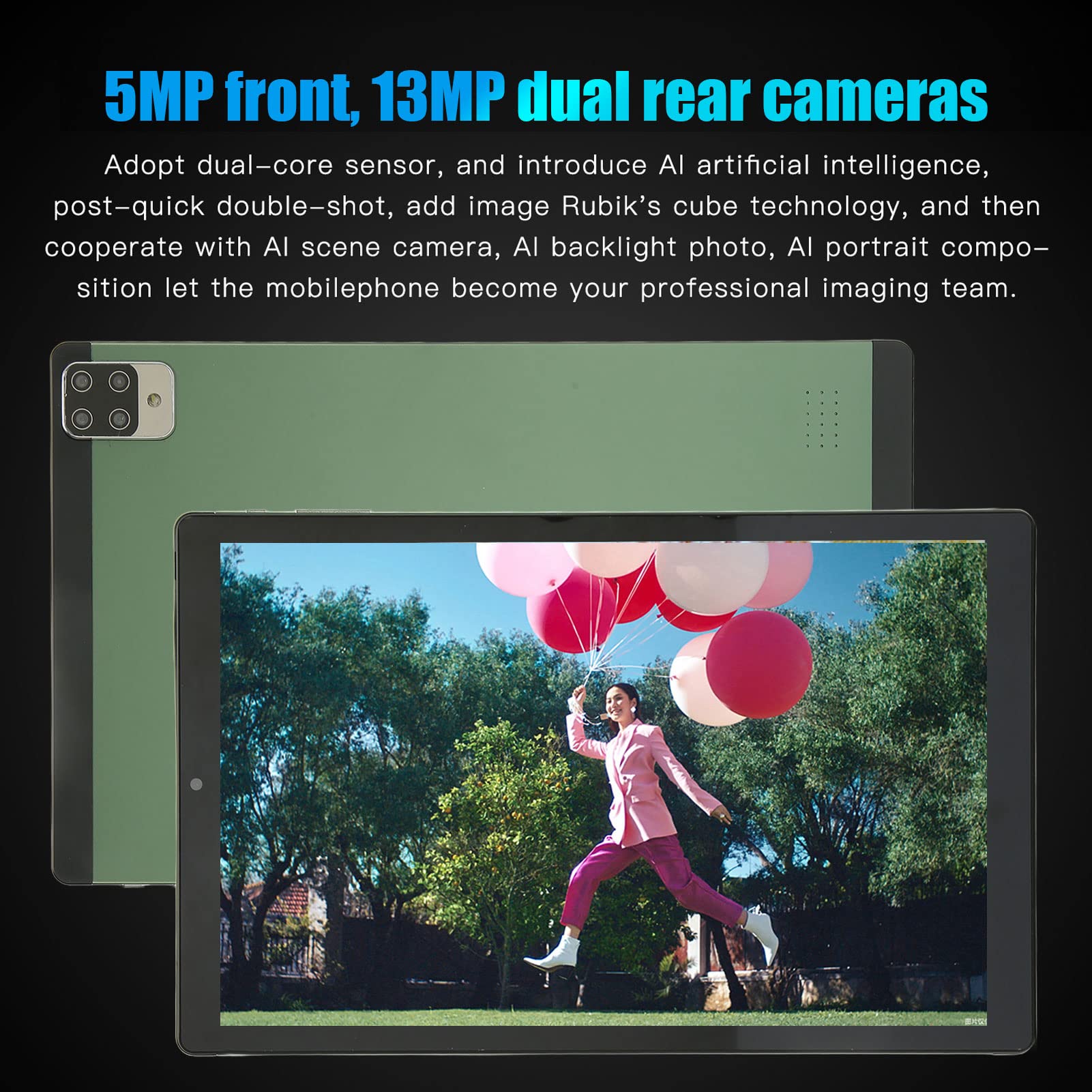 10.1 Inch Tablet, Home 100-240V Portable Tablet (US Plug)