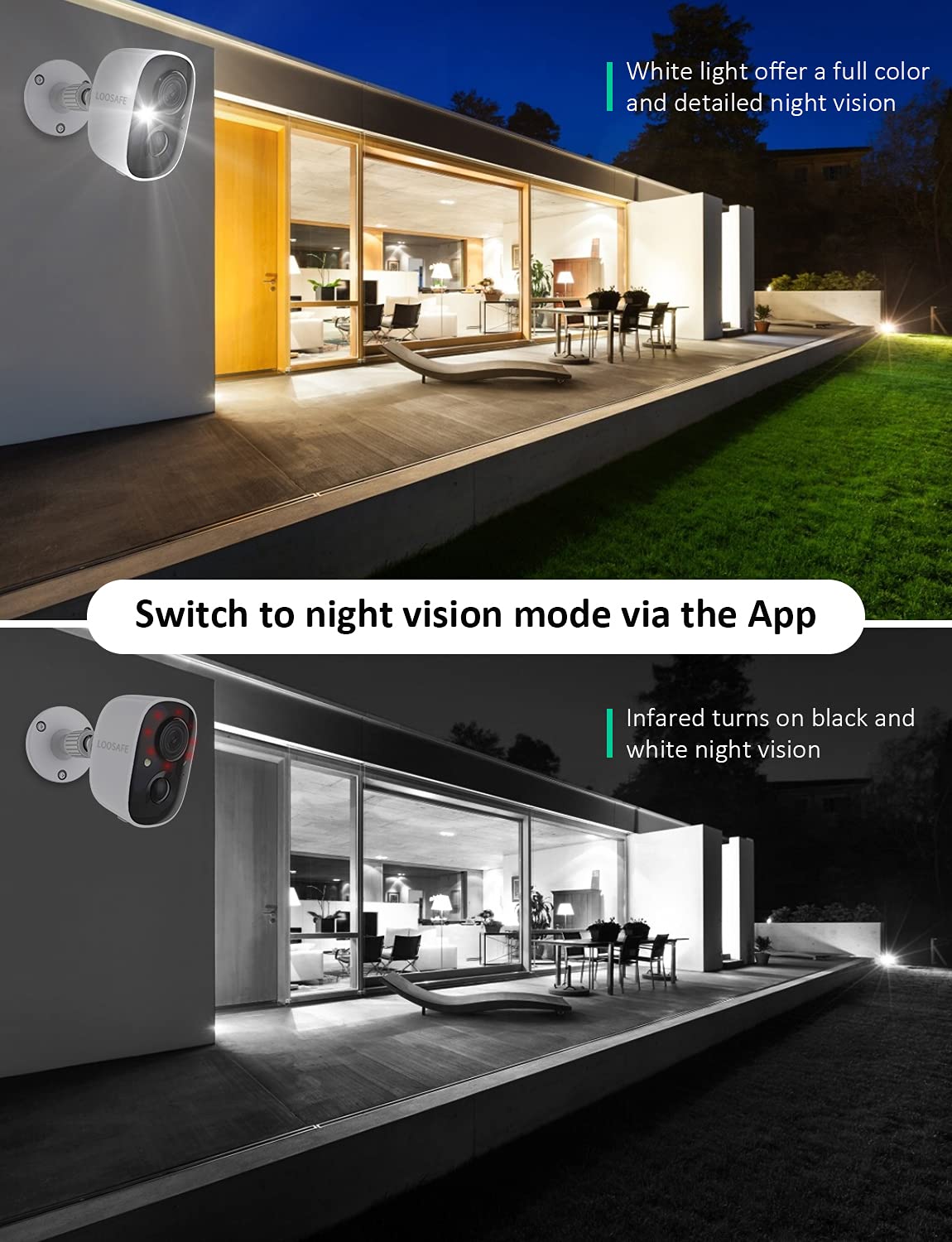 Security Cameras Wireless Outdoor for Home Surveillance, 1080P Spotlight Camera Color Night Vision, PIR Motion Detection, Lifetime Free Cloud Storage