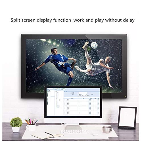 ZPLJ High-Speed USB 3.0 Hub 7 in 1 High-Speed USB Splitter with Ethernet Port 4K HDMI 2 USB 3.0 and PD Charging Support SD TF Card Reader Compatible for Flash Drive Laptops USB Hub Adapter Portable