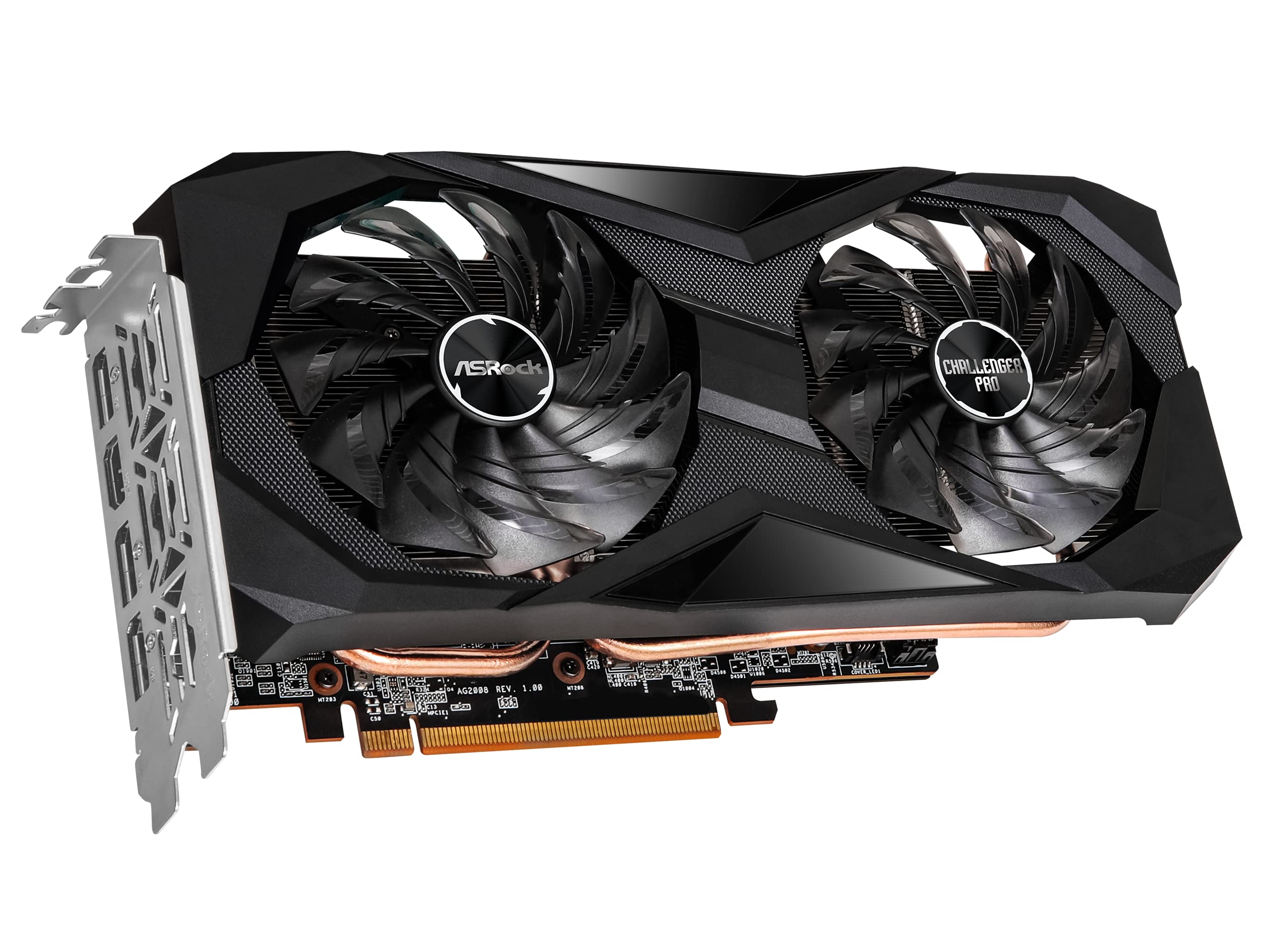 ASRock Radeon RX 6600 XT Challenger D OC 8GB GDDR6 PCI-Express Graphics Card