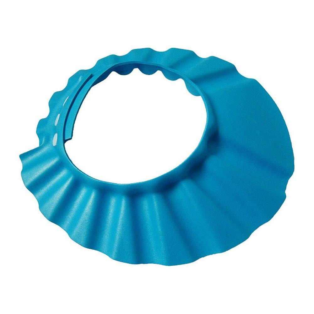 3PCS Shower Bathing Protect Soft Cap Hat for Baby Wash Hair Shower Cap Hat Kids with Ear Protection