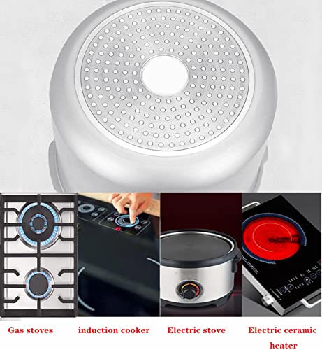 25 quart pressure canner cooker,Built-in luxury digital pressure gauge,Aluminum Explosion proof pressure cookers canners for canning,With1steaming tray Induction Compatible,Delivery from US warehouse