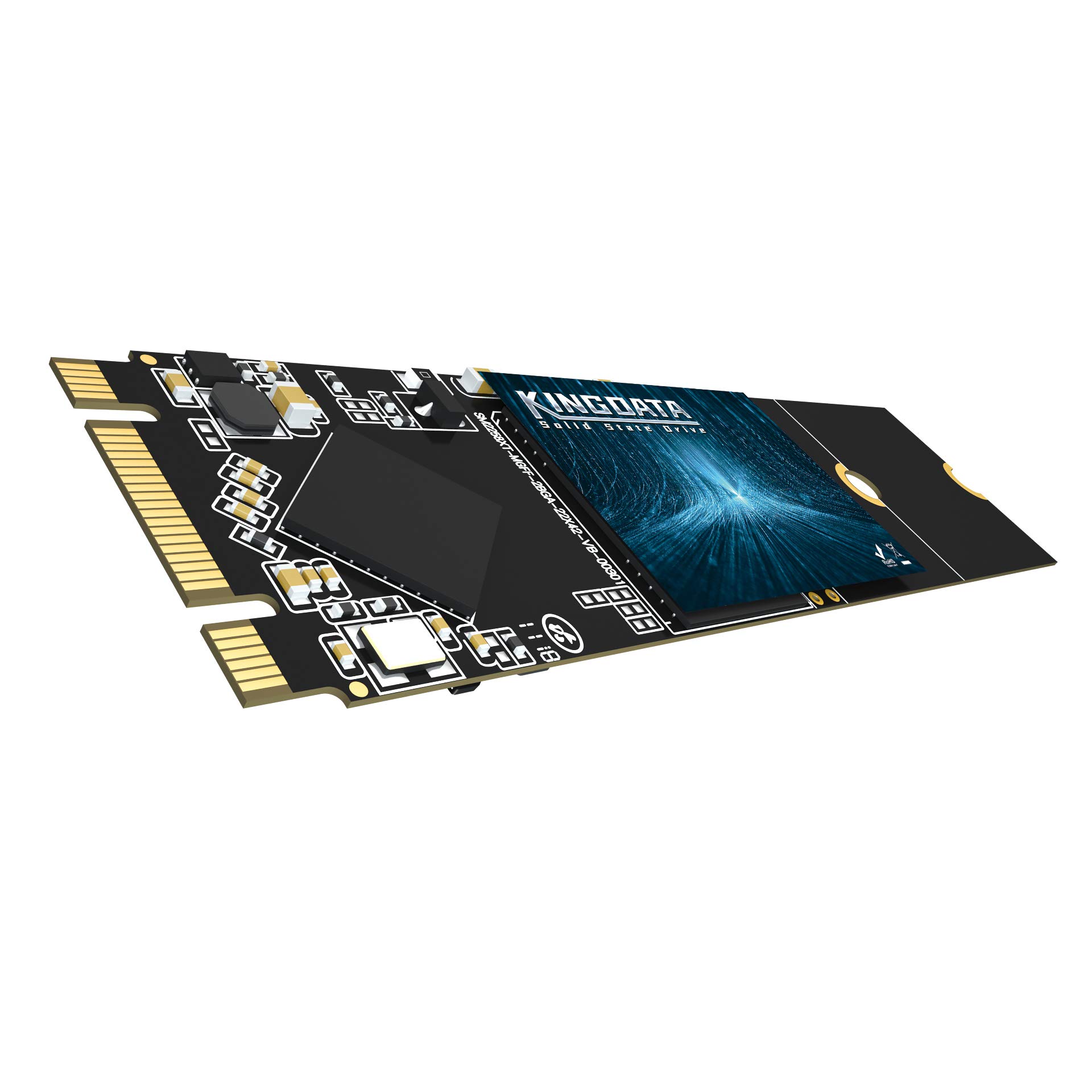 Kingdata SSD M.2 2280 128GB Ngff Internal Solid State Drive High-Performance Hard Drive for Desktop Laptop SATA III 6Gb/s (128GB, M.2 2280)