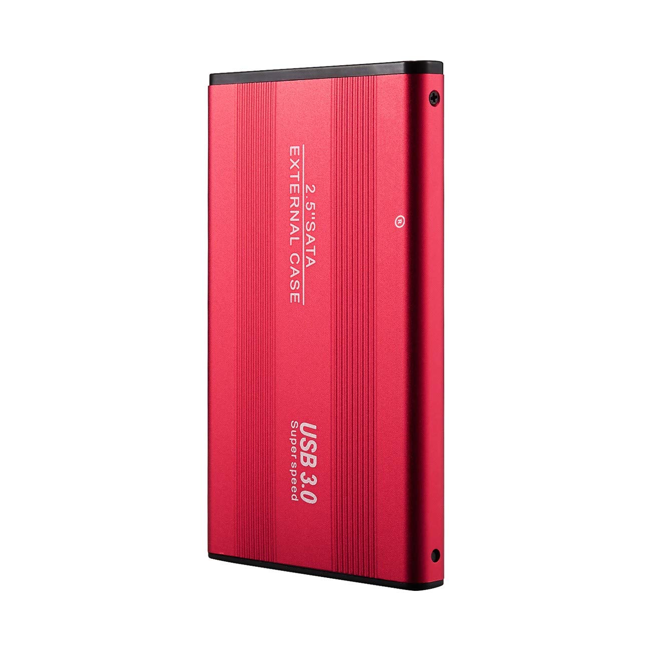 500GB/1TB/ 2 TB Rugged Mini USB 3.0 Portable 2.5 Inch Shock, Drop and Crush Resistant External Hard Drive,Ultra Slim Aluminum HDD, Ssd Hard Drive for PC, Mac, TV,PS4,Xbox - Red