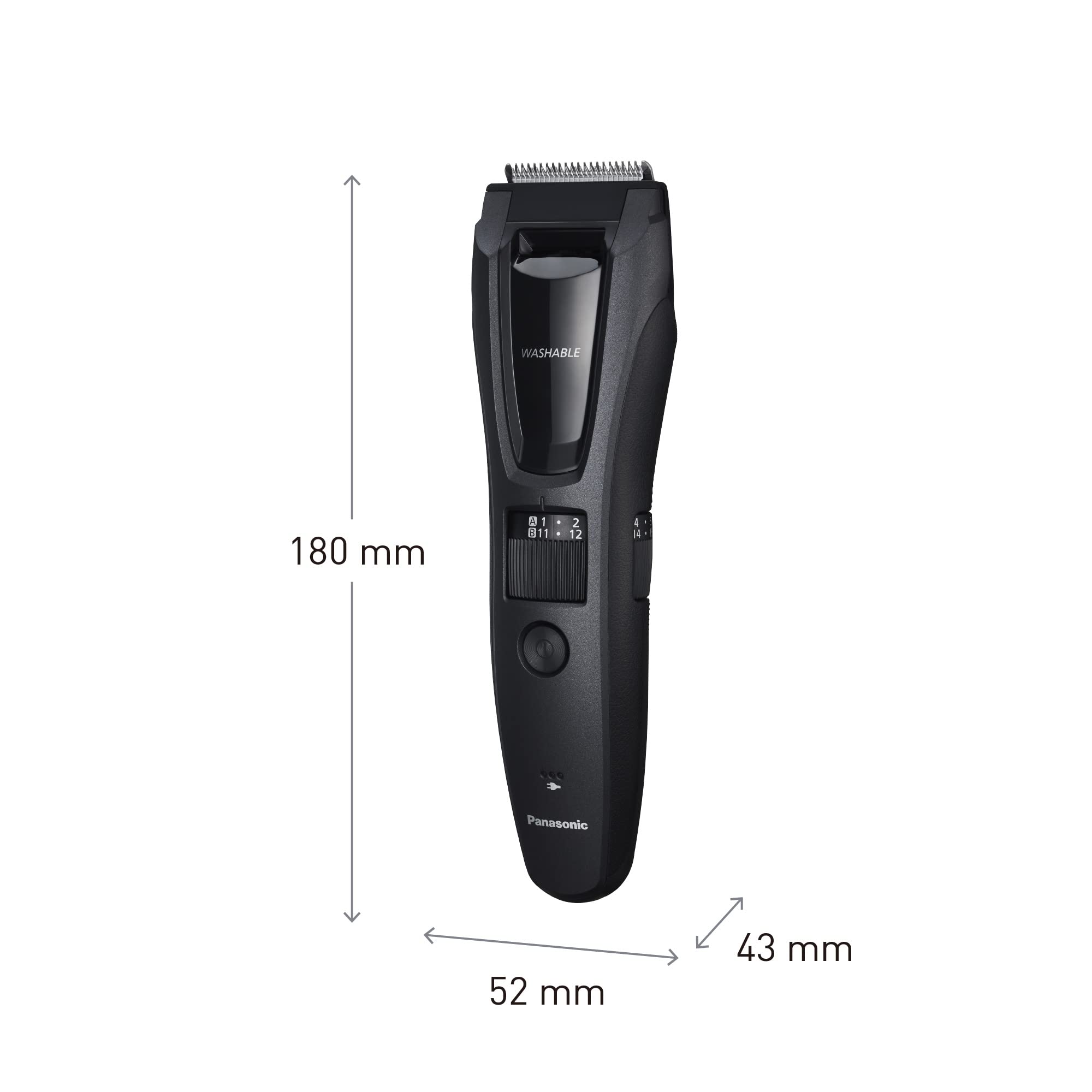 Panasonic ER-GB62 Beard and Hair Trimmer with 39 cutting levels