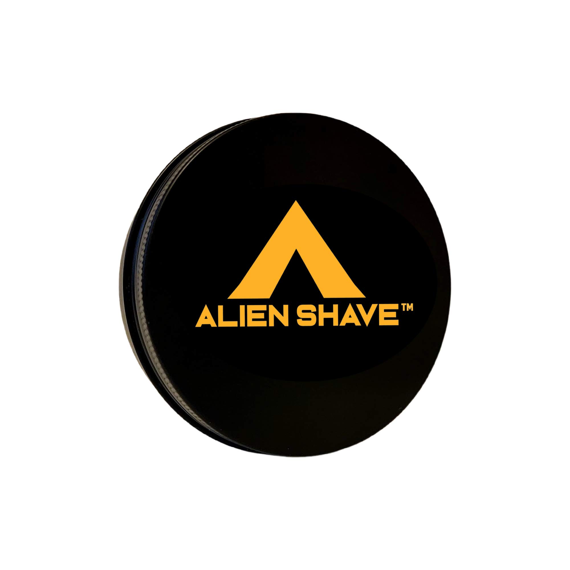 Alien Shave Premium Shaving Soap For Men (Solar Orange). Powered with Coconut Oil & Glycerin 4 Oz (1-Pack)