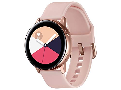SAMSUNG Galaxy Active Smartwatch 40mm with Extra Charging Cable,Pedometer Rose Gold - SM-R500NZDCXAR (Renewed)