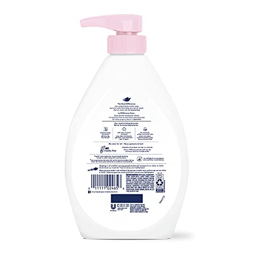 Dove Hand Wash Hygiene and Care For Hands White Peach and Tea Washes Away Bacteria and Locks In Moisture 18.5 oz 4 Count