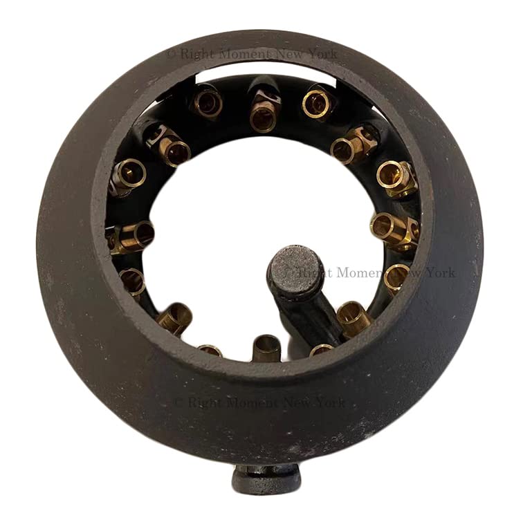 16 Tip Jet Burner with Iron Lid (Natural Gas) for Commercial Wok Range -128,000 BTU
