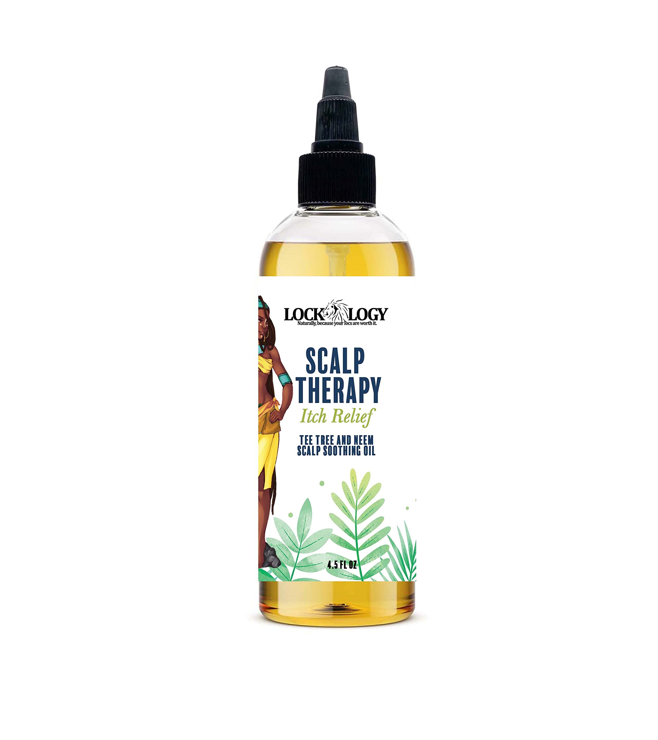 Anti Itch Loc & Braid Spray Scalp Oil | Dry Itchy Scalp Moisturizer and Anti Itch Scalp Relief by Lockology