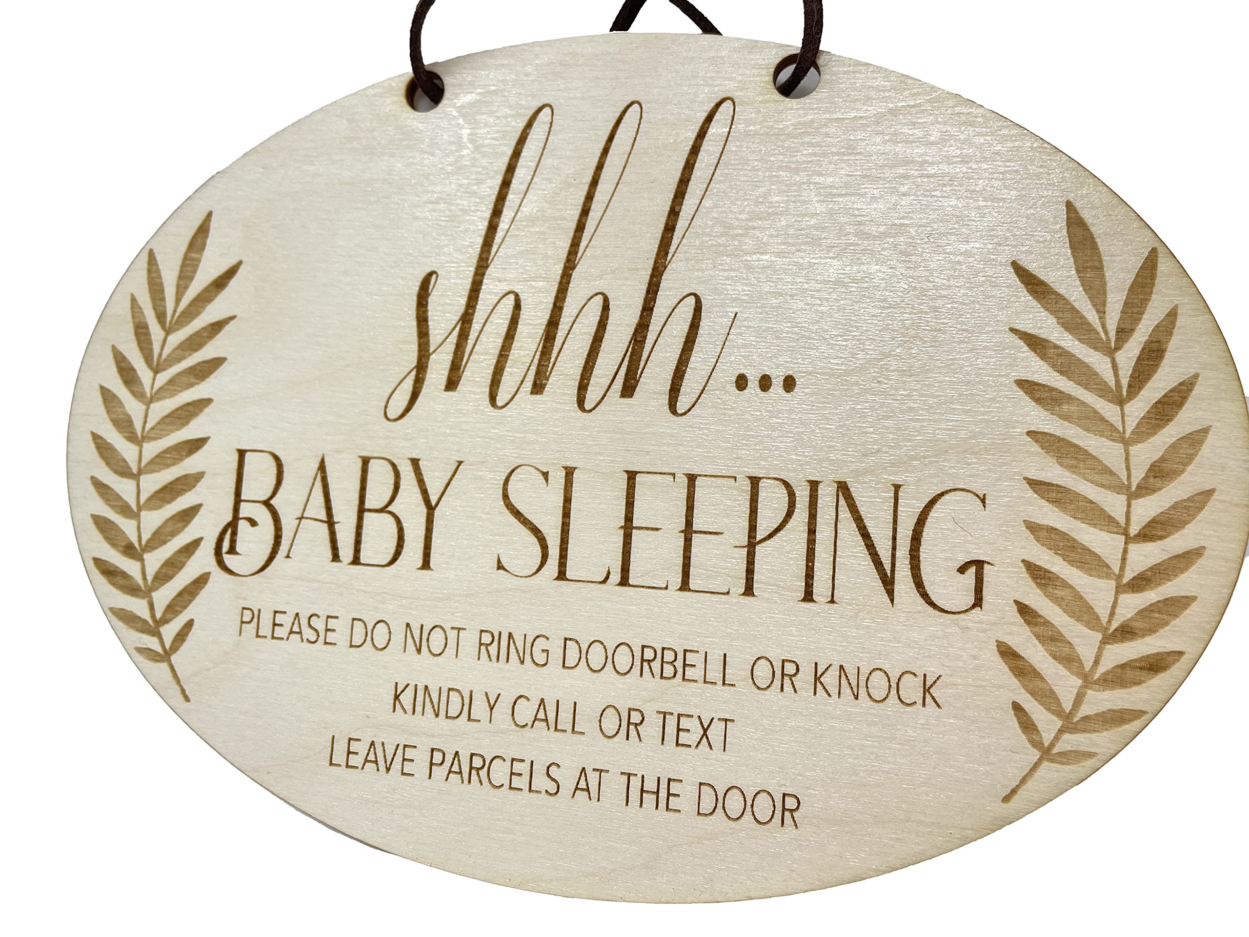 Baby Is Sleeping | Do Not Disturb | Working From Home | Door Hanger