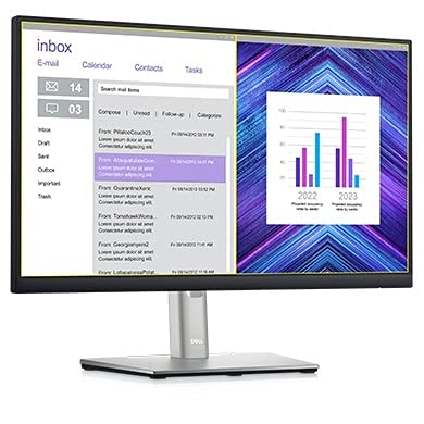 Dell 24 Monitor - P2422H - Full HD 1080p, IPS Technology, Comfortview Plus Technology (Renewed) Black