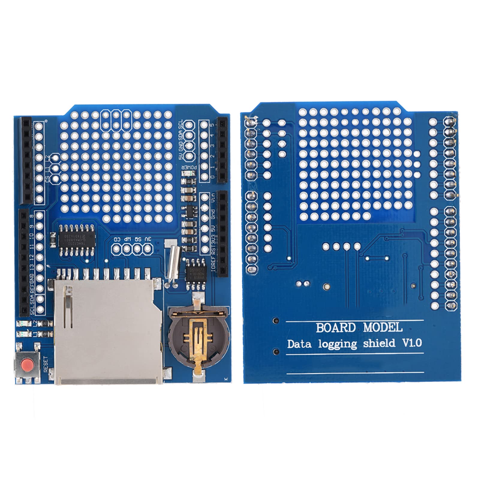 Fafeicy Data Logging Module, Module Logging Shield Data Recorder Data Logger for Arduino w/SD Card